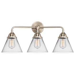 Innovations Lighting 288-3W-10-26 Cone Vanity Cone 3 Light 26" Wide ...