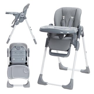 Foldable Baby High Chairs, Multifunctional Infant Highhairs with ...