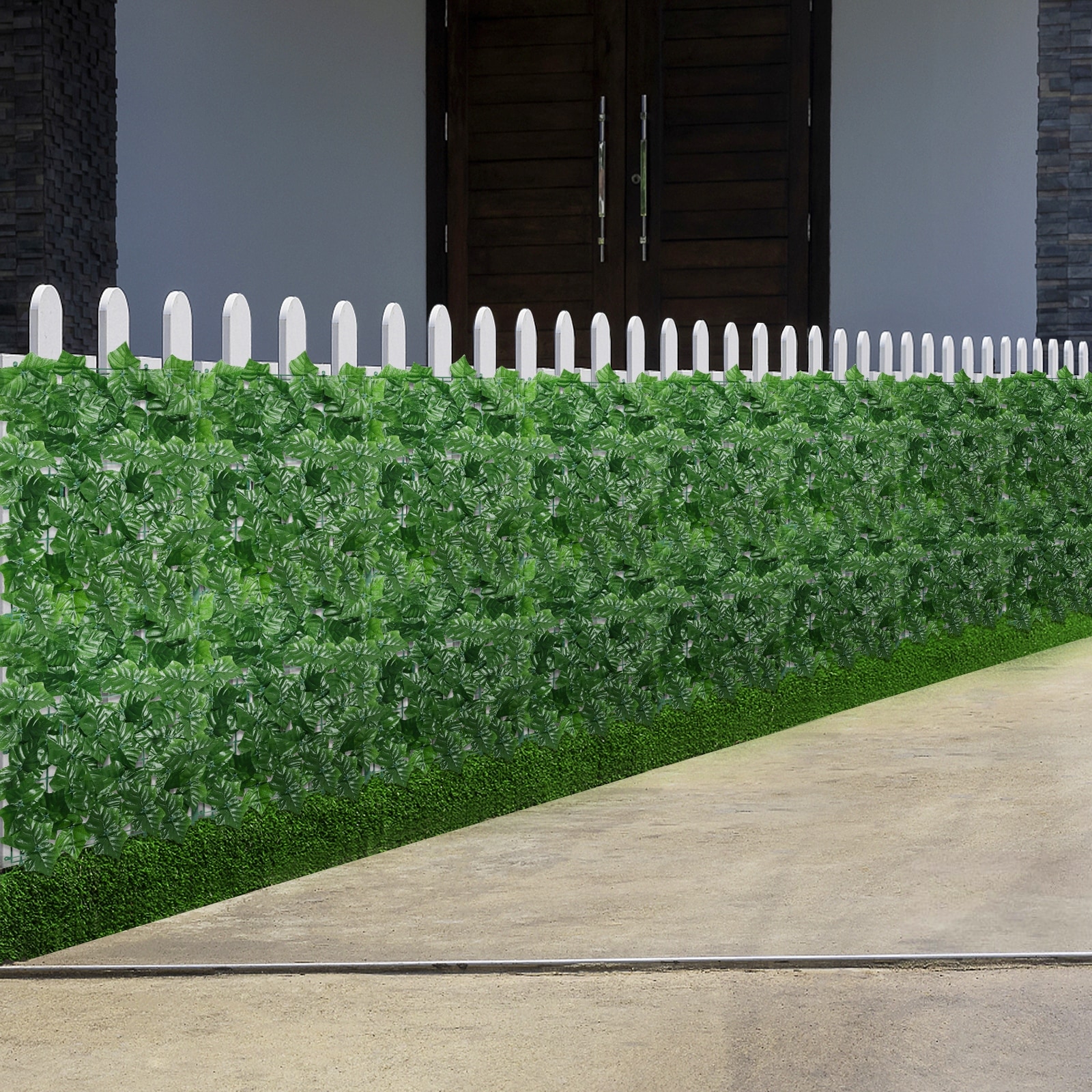 fake leaf fencing