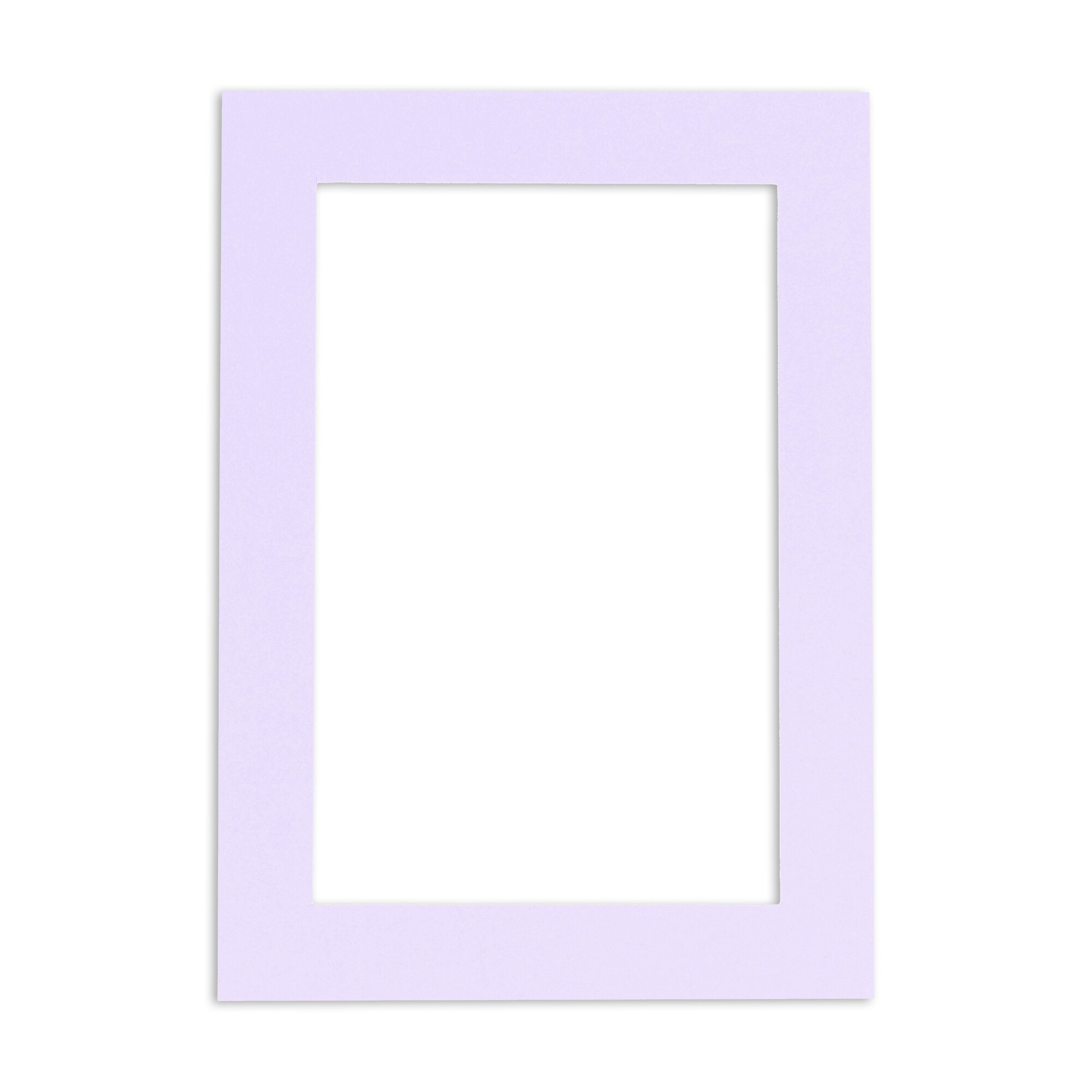 22x30 Mat Bevel Cut for 19x26 Photos - Acid Free Light Purple Precut ...