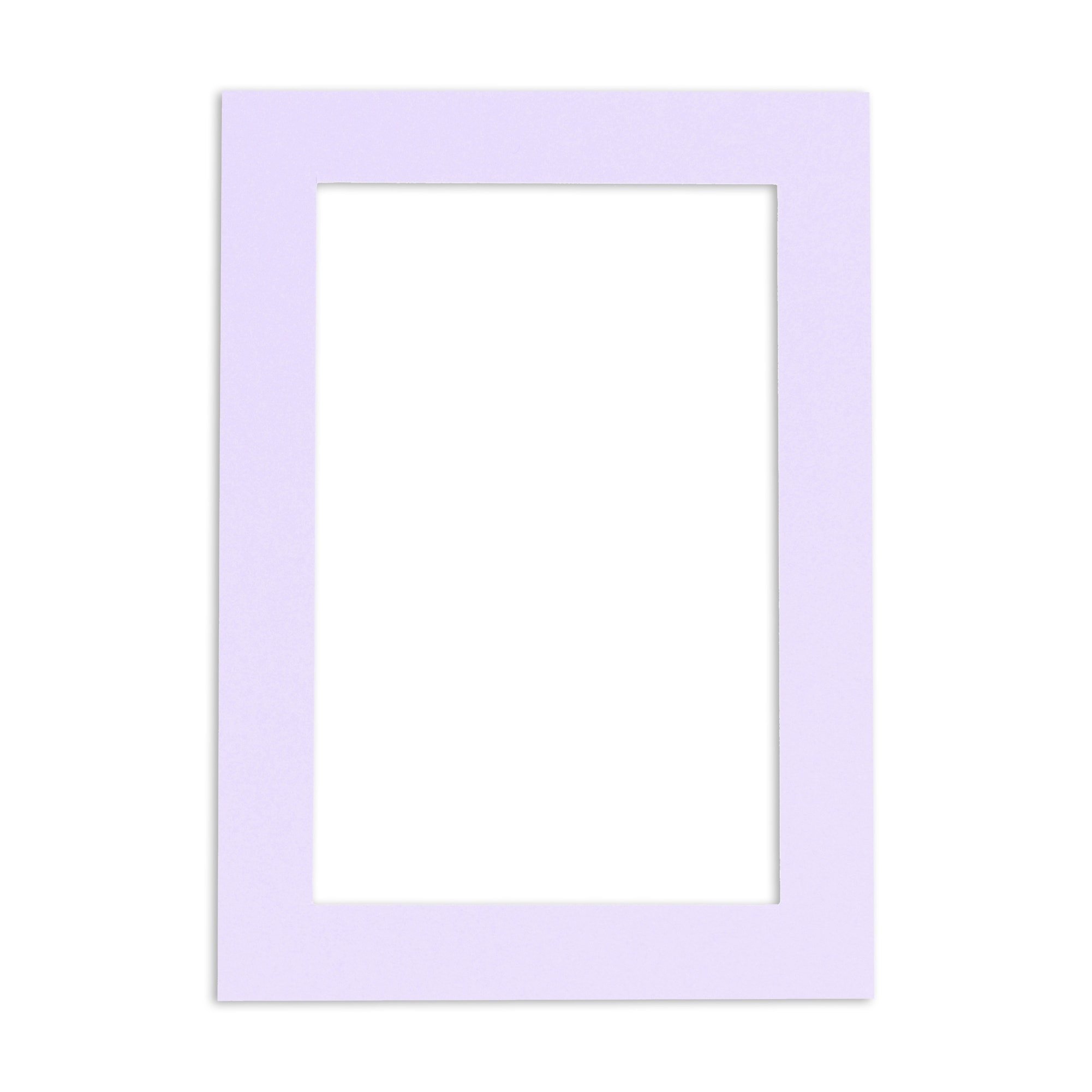 11x14 Mat Bevel Cut for 8x11 Photos - Acid Free Light Purple Precut ...