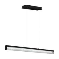 Eglo Cardito 1-light Matte Black LED Linear Pendant - Bed Bath & Beyond ...