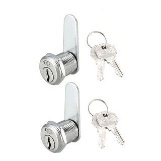 Cam Lock 20mm Cylinder Length 48mm Flat Cam Cabinet Locks Keyed ...