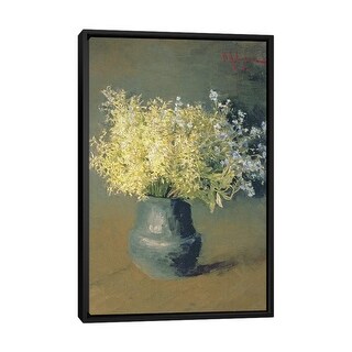 iCanvas "Wild Lilacs and Forget-Me-Nots, 1889 " by Isaak Ilyich Levitan ...