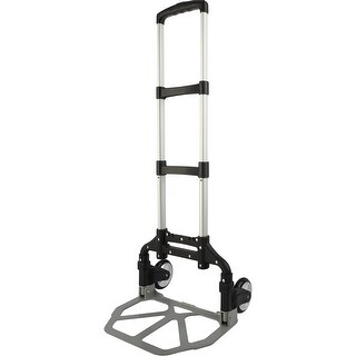 Folding Hand Truck - Dolly Cart with 154lb Capacity - Lightweight ...