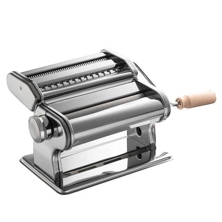 Fantes Wide Pasta Machine with Double Pasta Cutter for Spaghetti and ...