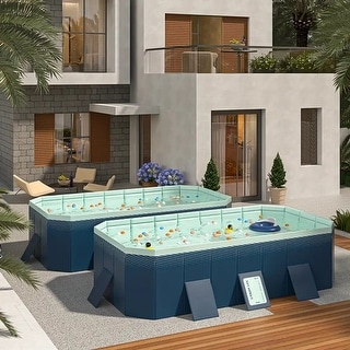 3.0PVC inflatable folding swimming pool - Bed Bath & Beyond - 43123842