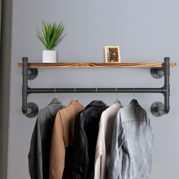hanger rack wall mounted