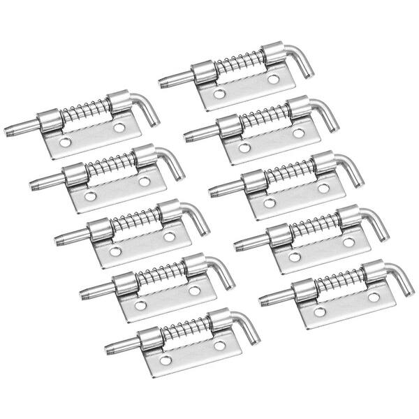 Spring Loaded Latch Pin, 10Pcs Stainless Steel Left-Handed with Hole ...