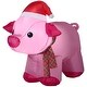Airblown Inflatable Christmas Pig - Bed Bath & Beyond - 35460042