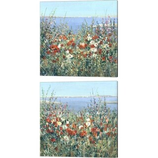 Timothy O'Toole 'Seaside Garden' Canvas Art (Set of 2) - Bed Bath ...