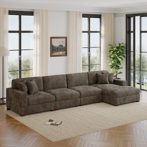 Grey L-Shape Sectional Sofas - Overstock