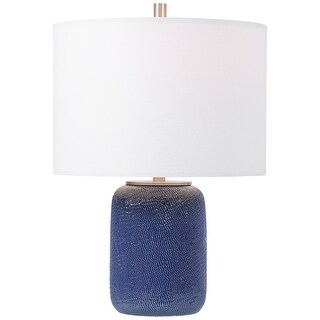 Cobalt Blue Ceramic 1-light Table Lamp - Bed Bath & Beyond - 32208861