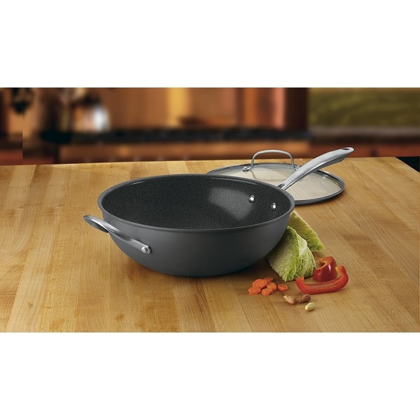 Cuisinart Gg26 30h Greengourmet Hard Anodized Nonstick 12 Inch Stir Fry