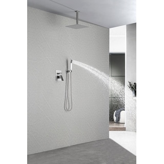 12" Rain Shower Head Systems Wall Mounted Shower - Bed Bath & Beyond ...