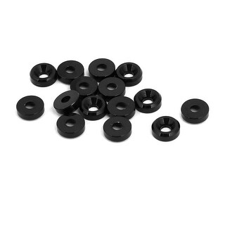 M2 Aluminium Alloy Cup Head Engine Bay Fender Bumper Washer Black 15pcs ...