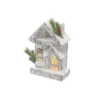 Christmas Led Snow Covered House 11" - Bed Bath & Beyond - 38431758