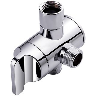 BRIGHT SHOWERS Shower Arm Diverter Valve for Hand held Showerhead and ...