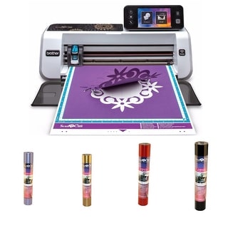 Brother ScanNCut2 Home and Hobby Cutting Machine + craft vinyl bundle ...
