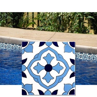 Marina Design Bathroom Kitchen Pool Waterline 6x6 tiles - Bed Bath ...