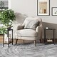 Compact 2-Tier Side Table for Small Spaces, Black - Bed Bath & Beyond ...