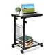 Rolling Height Adjustable C Table Mobile Couch Desk Sofa Side Table ...