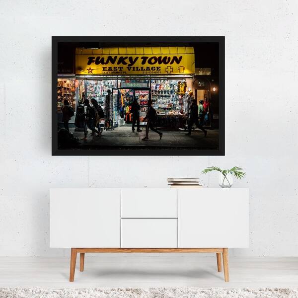 New York City Manhattan Welcome to Funkytown Signs Art Print/Poster - Bed Bath & Beyond - 34919718