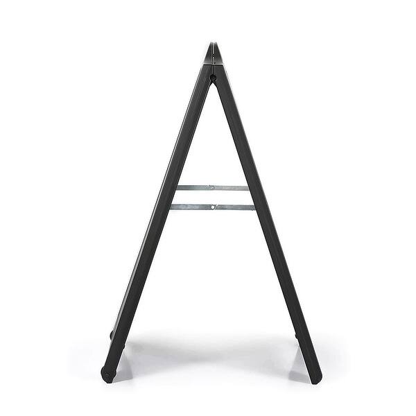 M&T Displays SignPro 24 x 36 Inch Weatherproof Sandwich A Frame Board ...