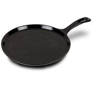 Nuwave 10.5" Cast Iron/Porcelain-Coated Griddle for induction Cooktops ...