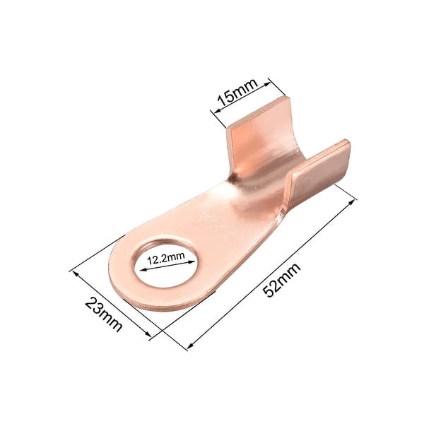 Open-End Copper Crimp Terminal Lugs Battery Cable Connector - Bed Bath ...