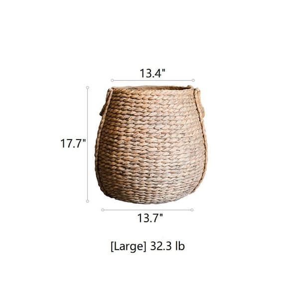 RusticReach Large Rope Basket Cement Planter - Bed Bath & Beyond - 37760380