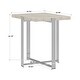 Azel Marble-top Chrome Framed End Table by iNSPIRE Q Modern - On Sale ...