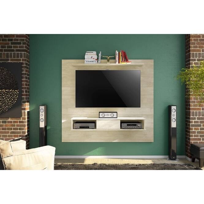 Midtown Concept Wall Mounted TV Shelf Board for 70-in TV - Overstock ...