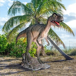 Design Toscano Allosaurus Dinosaur Statue Mouth Open - Bed Bath ...