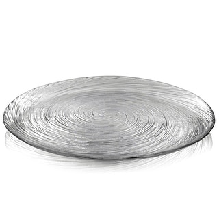 VOLUTE Glass Dinner Plate Set - Bed Bath & Beyond - 41538877