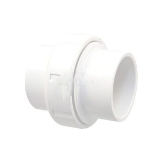 1.25 in. White Plastic PVC Union - Bed Bath & Beyond - 39110519