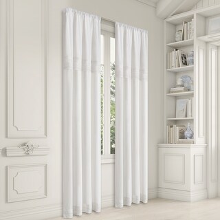 Samantha Window Panel Pair - Bed Bath & Beyond - 36991232