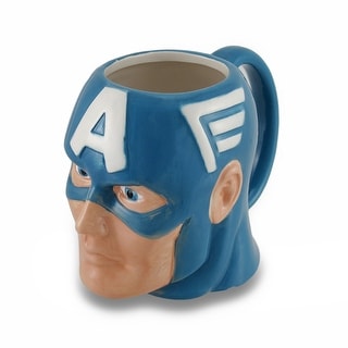 Marvel Comics Captain America Ceramic Coffee/Tea Mug - 5 X 6 X 4 inches ...