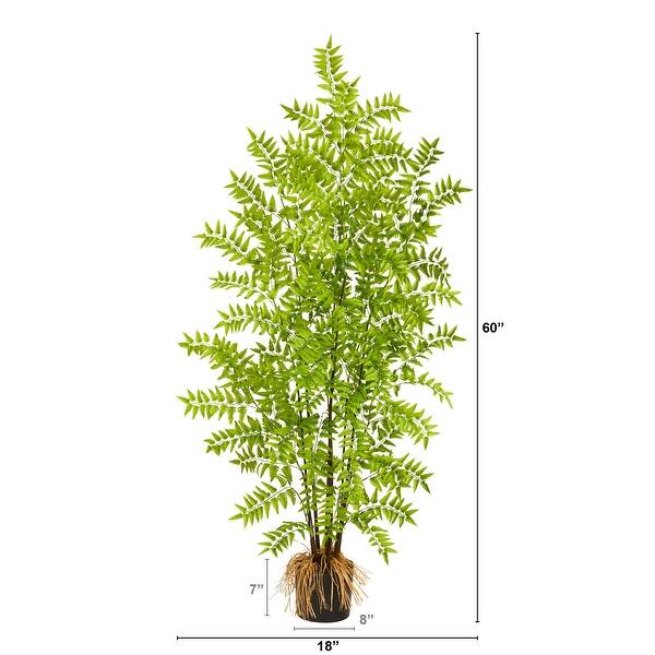 5' Bracken Fern Artificial Tree - Bed Bath & Beyond - 35287909