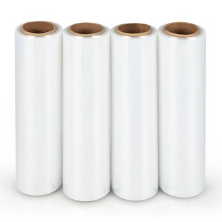 4/8/12 Heavy Duty Shrink Wrap Roll High Performance Plastic Wrap - Bed ...