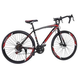 Begasso Simanos Full Suspension Road Bike 21 Speed Disc Brakes, 700c ...