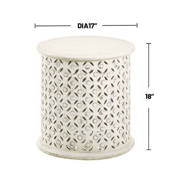 17-inch Round Accent Table - Bed Bath & Beyond - 39041786
