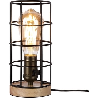 Retro Industrial Minimalism Small Table Lamp for Bedroom Bedside and ...