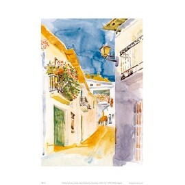 ''Bonita Calle'' by Michael Sofroniou Cityscapes Art Print (15.7 x 11.8 in.) - Bed Bath & Beyond ...