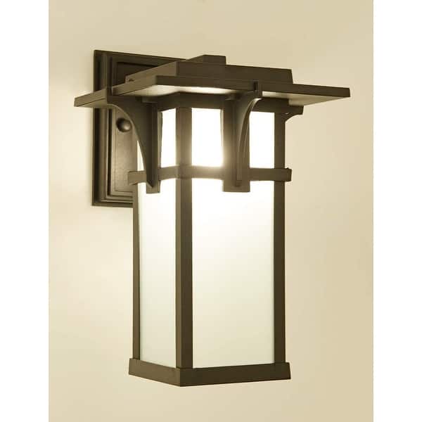 Industrial outside wall lights modern glass exterior light fixture ...