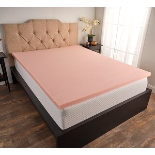 Comfort Tech 2" Mattress Topper featuring Tranquil Memory Foam - Bed ...