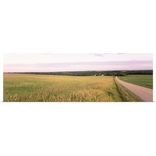 "Road along a farmland, Midwest" Poster Print - Bed Bath & Beyond ...