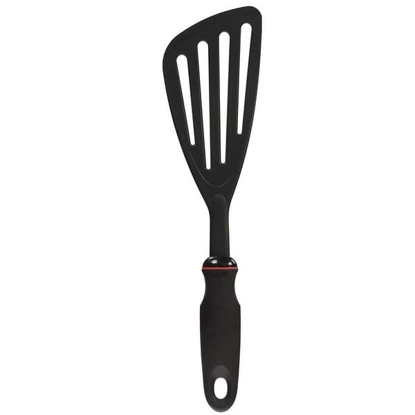 Norpro 12" Long Grip-EZ Handle Slotted Nylon Turner Spatula - Bed Bath ...