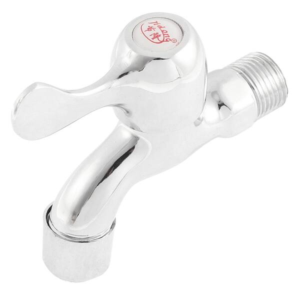 Quarter Turn Water Tap Filtering Net Faucet 20mm Thread Diameter Silver ...