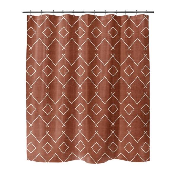 BATH RUST Shower Curtain By Erin Vanessa - Bed Bath & Beyond - 31316454